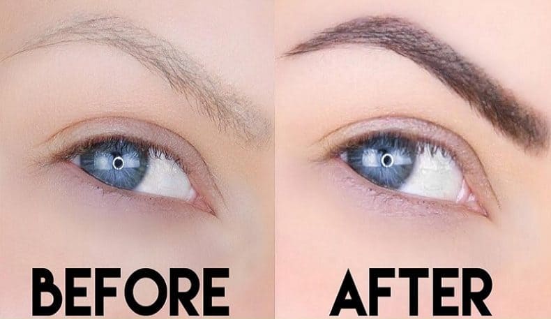 Tinted Eyebrows Before And After How To Lighten Fade Fast Get Rid 